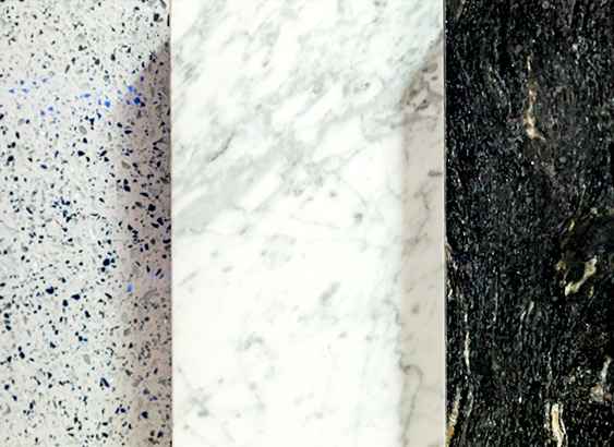HOW TO DIFFERENTIATE BETWEEN MARBLE, GRANITE, AND QUARTZ PT 1